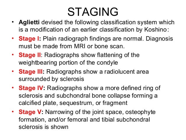 Spontaneous OsteoNecrosis of Knee (SONK)