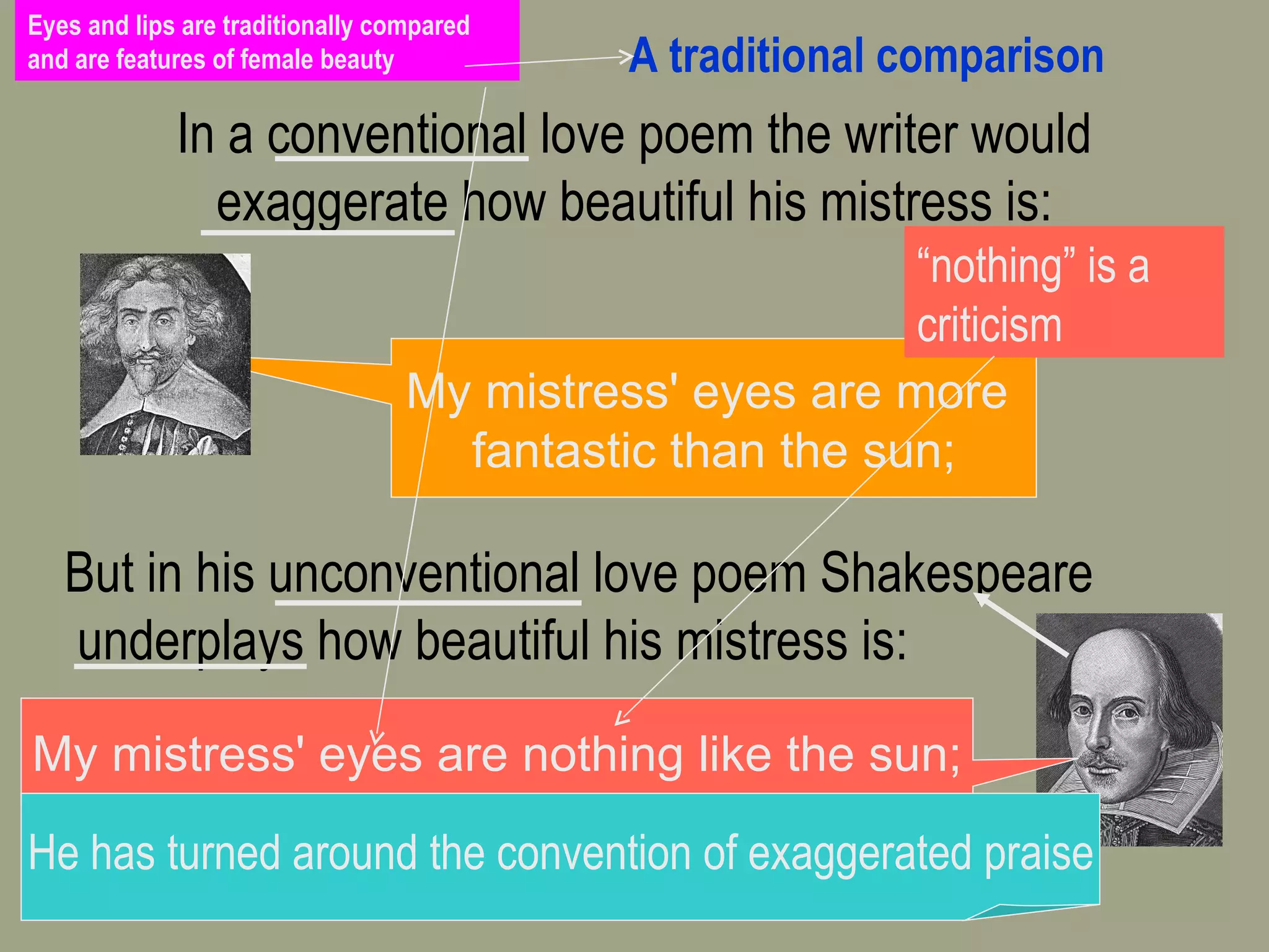 Sonnet 130-lesson | PPT