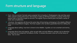 Sonnet 116 | PPTX