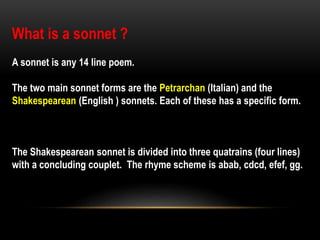Sonnet 18 | PPTX