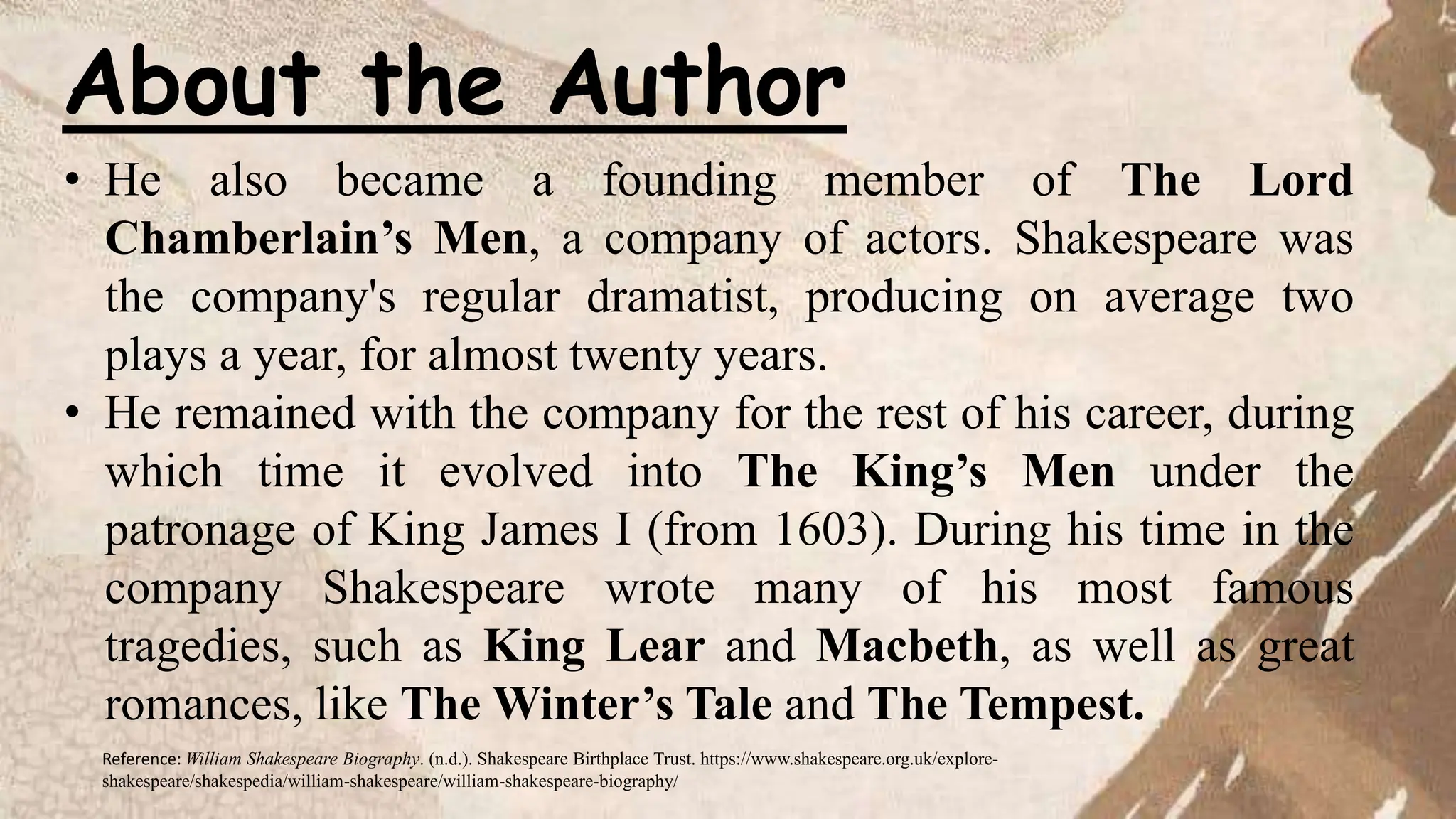 Sonnet 18 by William Shakespeare author story | PPTX