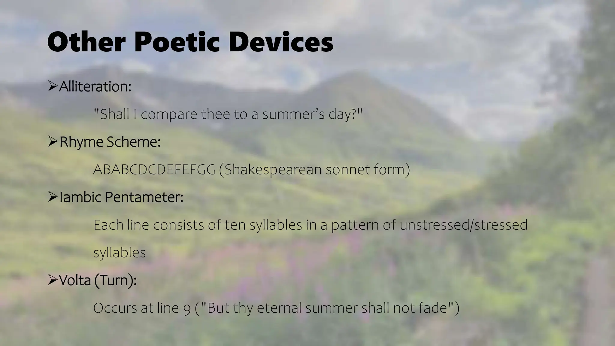 sonnet - SONNET 18 by William Shakespeare.pptx