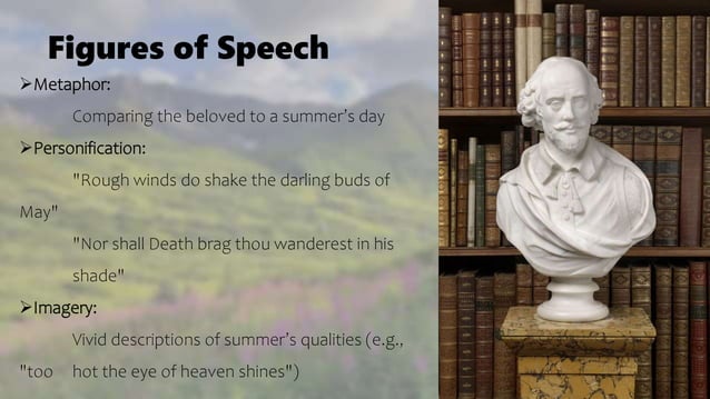 sonnet - SONNET 18 by William Shakespeare.pptx | Poetry | Books and Literature