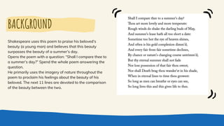 Sonnet 18 - William Shakespeare | PDF