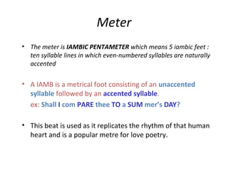 Sonnet 18 | PPT