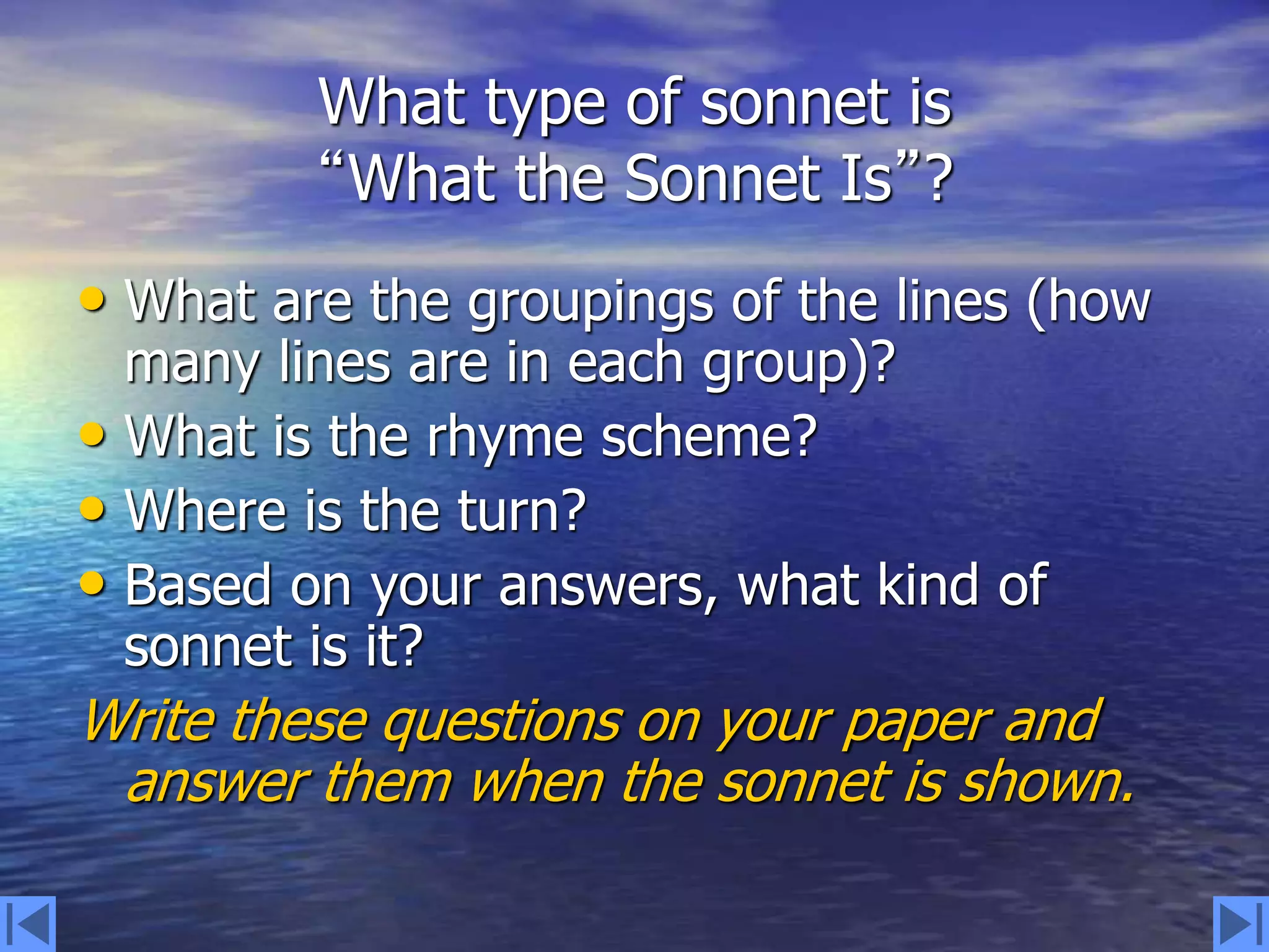 sonnet_powerpoint.ppt