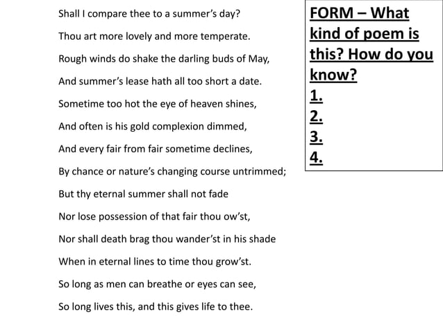 Sonnets | PPTX | Poetry | Books and Literature