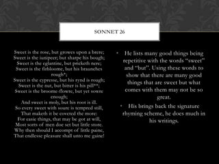 Sonnets library ppt | PPTX