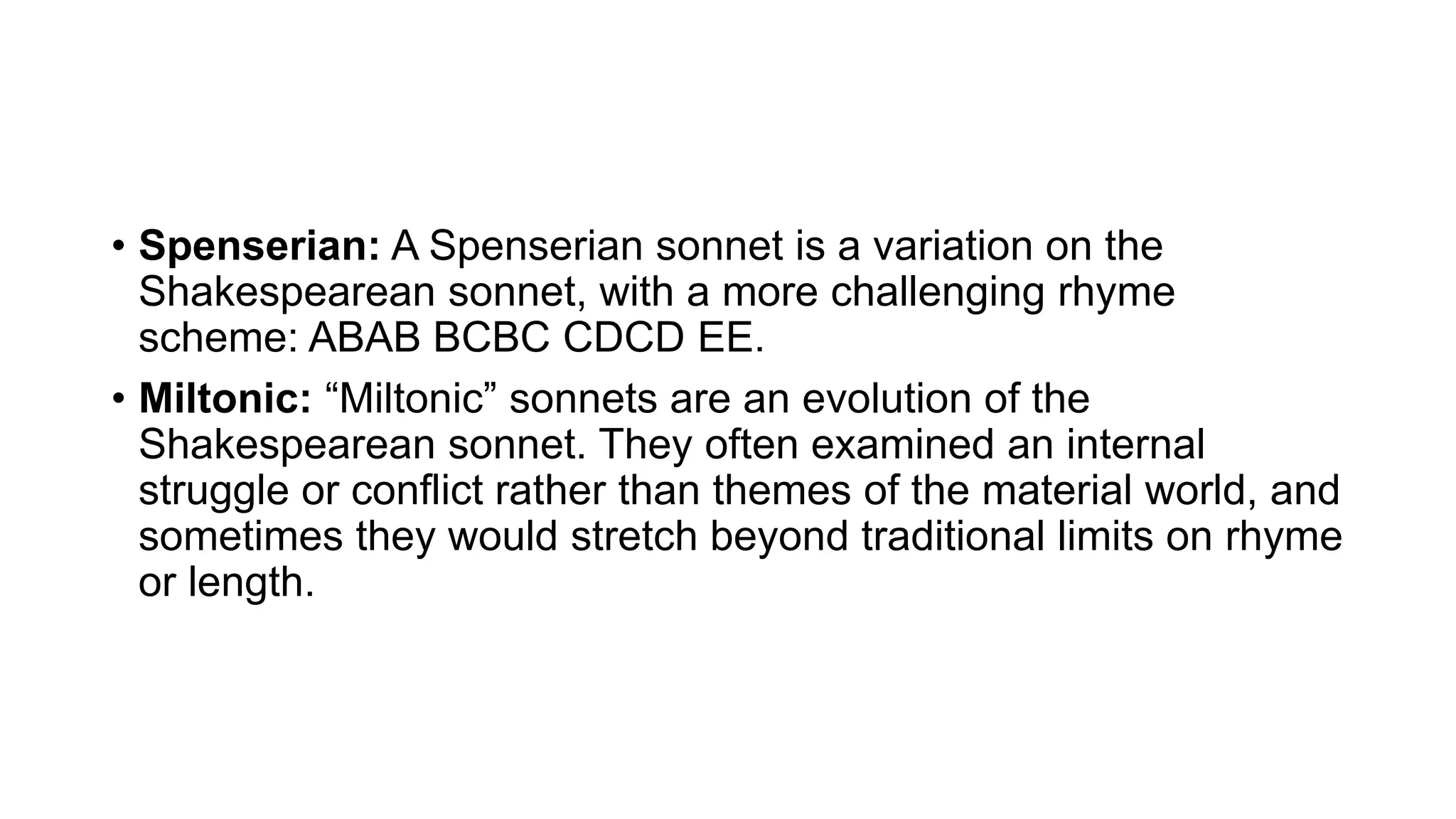 Sonnet & types- Meter & types with examples.pptx
