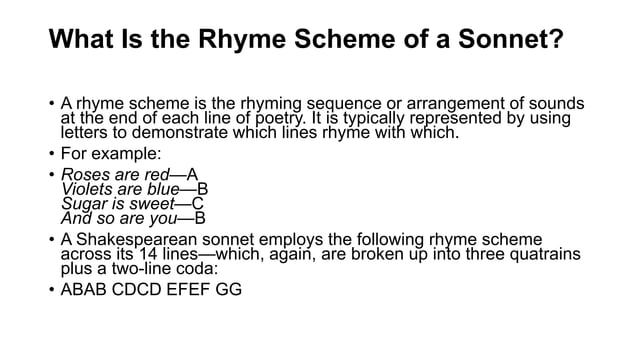 Sonnet & types- Meter & types with examples.pptx