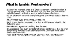 Sonnet & types- Meter & types with examples.pptx