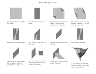 Sonobe origami polyhedra | PDF