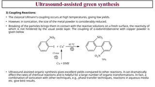 Sonochemistry-Instrumentation, Cavitation theory- Ultrasound assisted ...