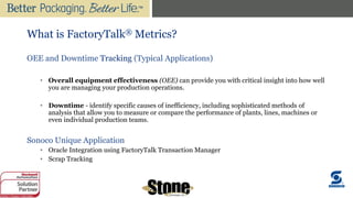 Sonoco products smart manufacturing initiative boosts uptime 30 percent ...