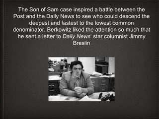 Son of the Sam, Rupert Murdoch and the Explosion of Tabloid Journalism ...