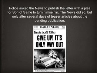 Son of the Sam, Rupert Murdoch and the Explosion of Tabloid Journalism ...