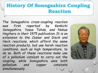 Sonogashira cross-coupling reaction | PPTX