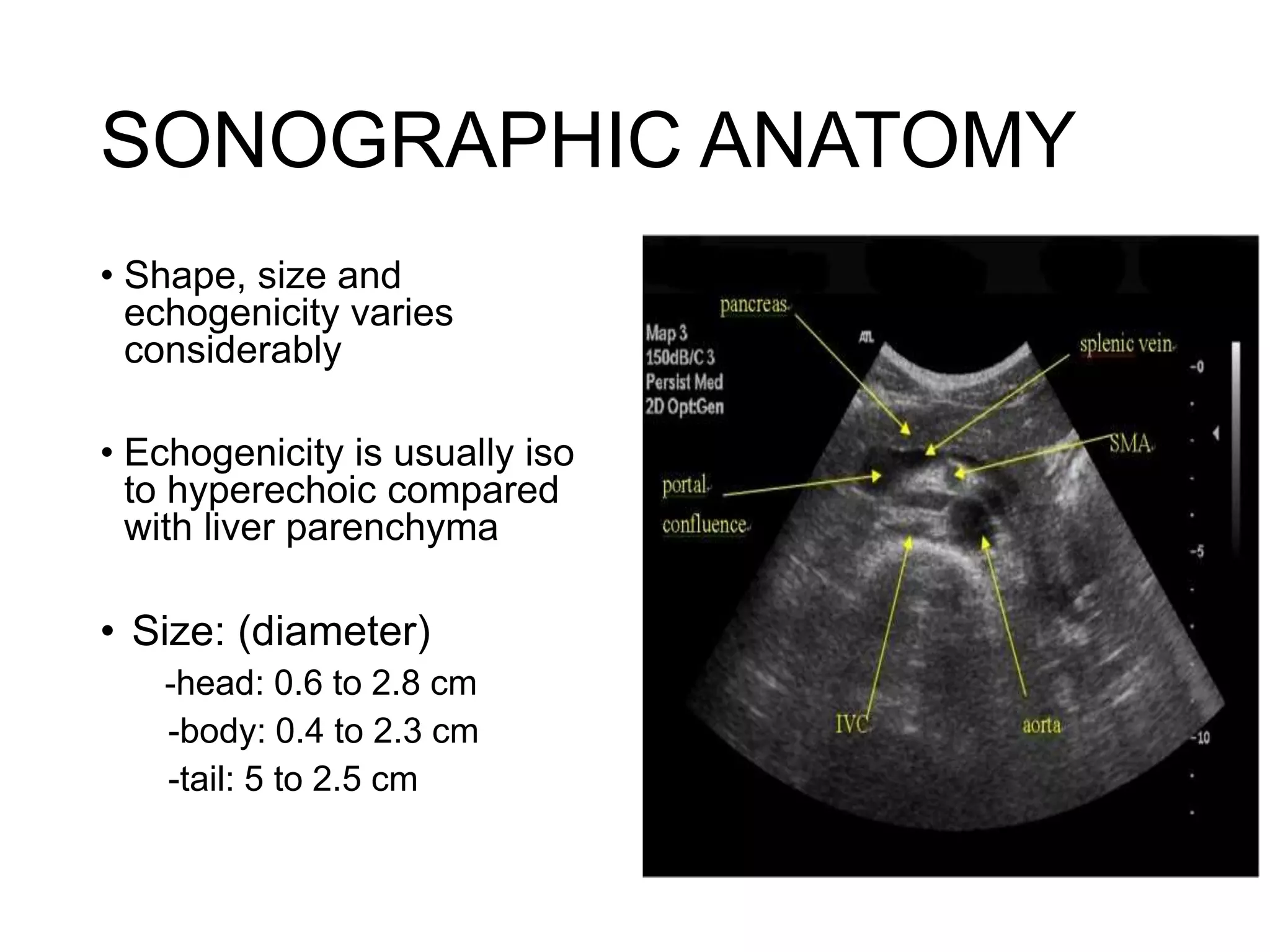 Sonographic anatomy of abdomen and pelvic organ | PPTX
