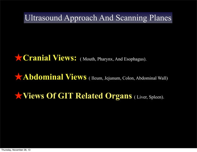 Sonography of fetal GIT | PDF