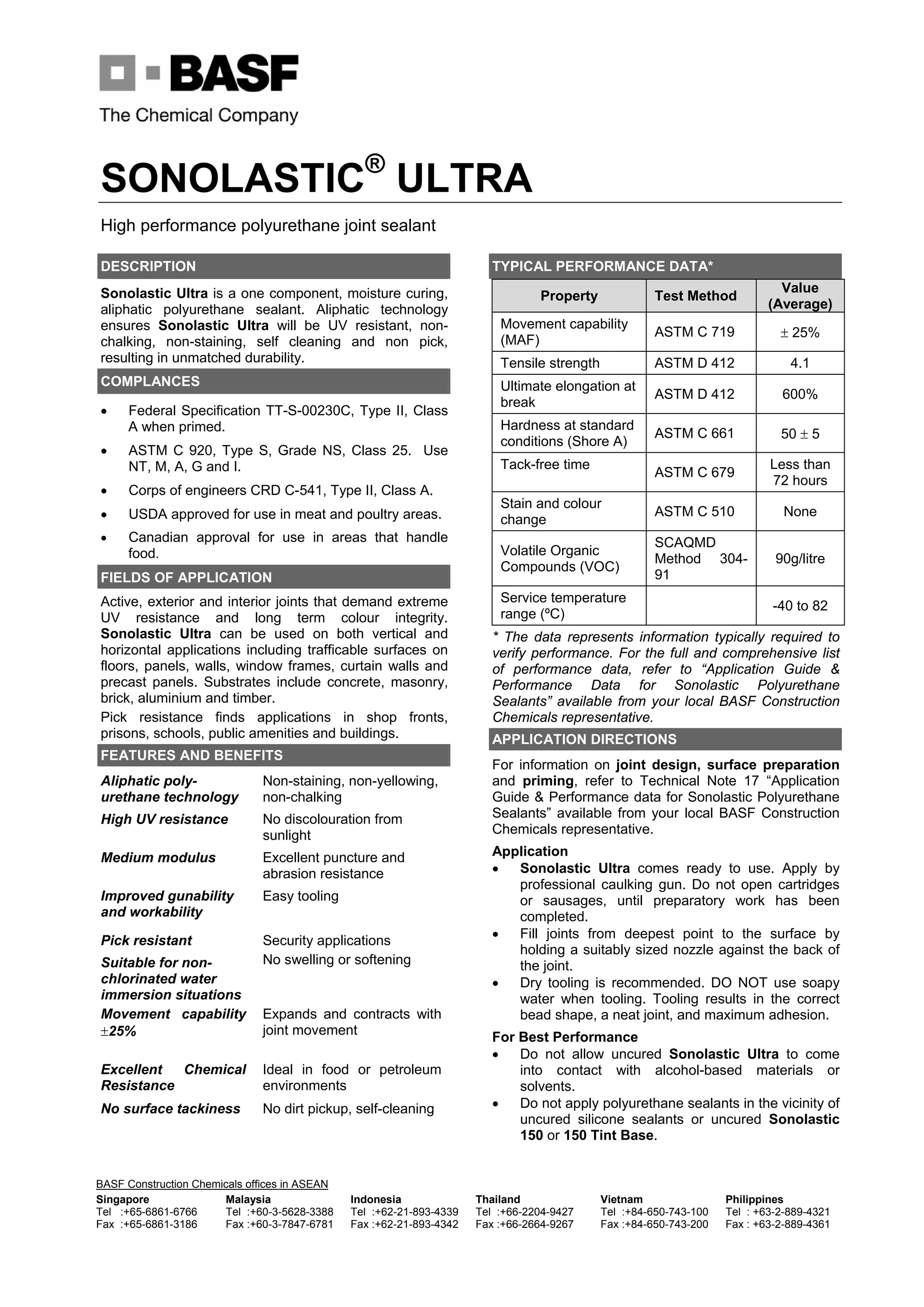 Sonolastic ultra asean | PDF