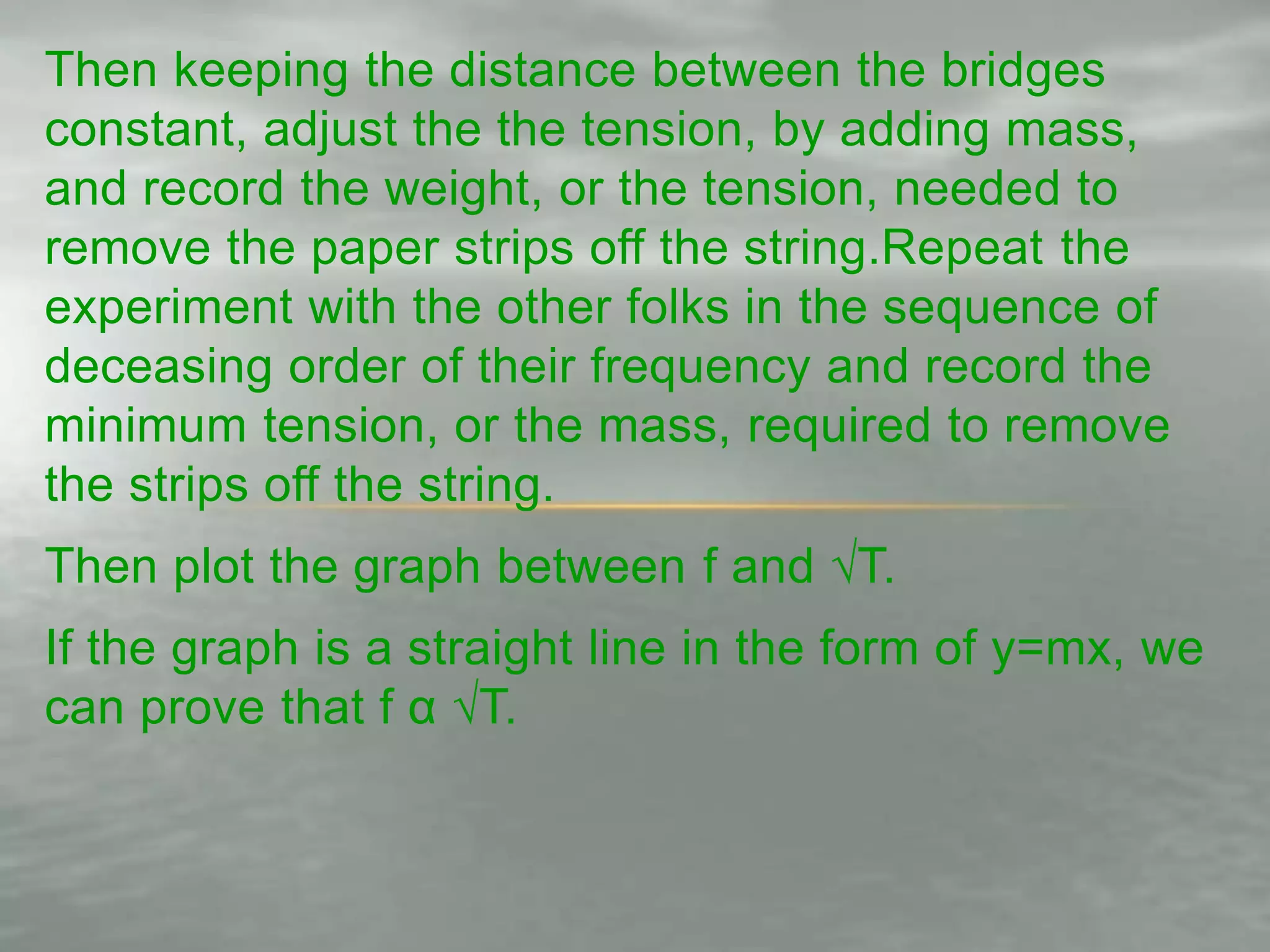 Sonometer - By Aditya Abeysinghe | PPTX