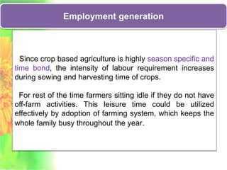 Sonoo farming system approach | PPT