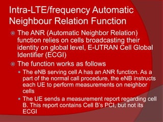 Self-Configuration and Self-Optimization Network | PPSX