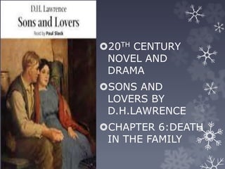 Sons and lovers | PPTX