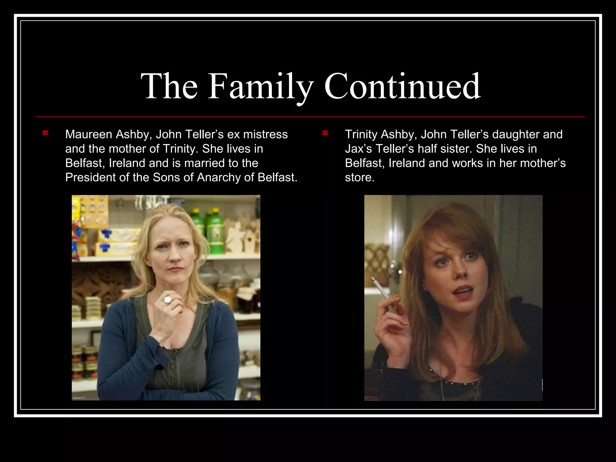 Sons of anarchy family collage | PPT