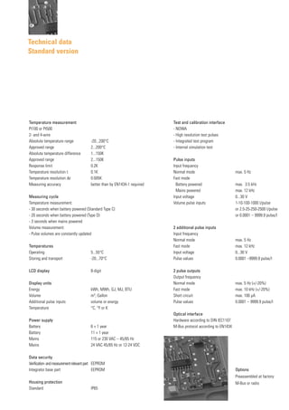 Sontex Supercal 531 Multifunctional Integrator - Brochure | PDF