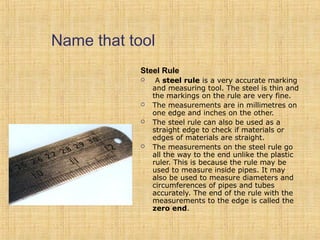 PPT ON WOOD JOINTS AND CARPENTRY TOOLS | PPT