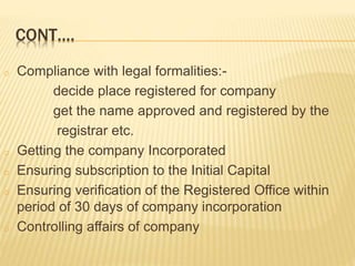 company law ppt | PPTX