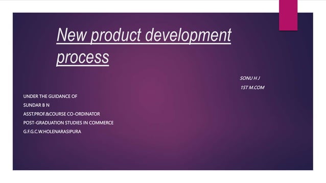 New product development process | PPT