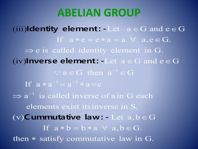 GROUP, SUBGROUP, ABELIAN GROUP, NORMAL SUBGROUP, CONJUGATE NUMBER,NORMALIZER OF SOME IMPORTANT ...