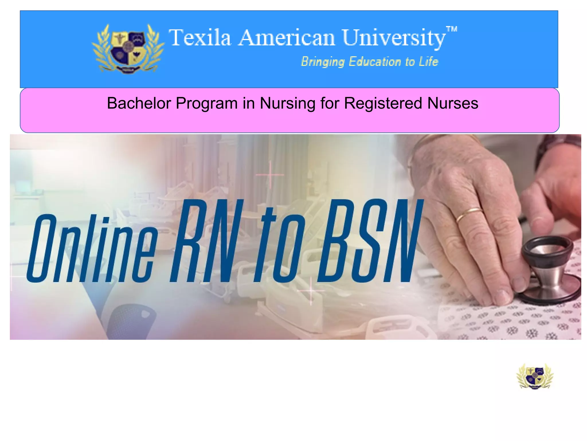 RN to BSN Online Degree | PPT
