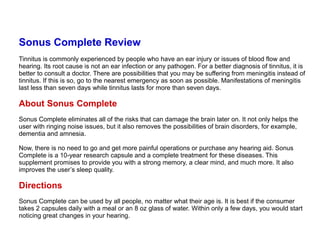 Sonus complete review | PPT