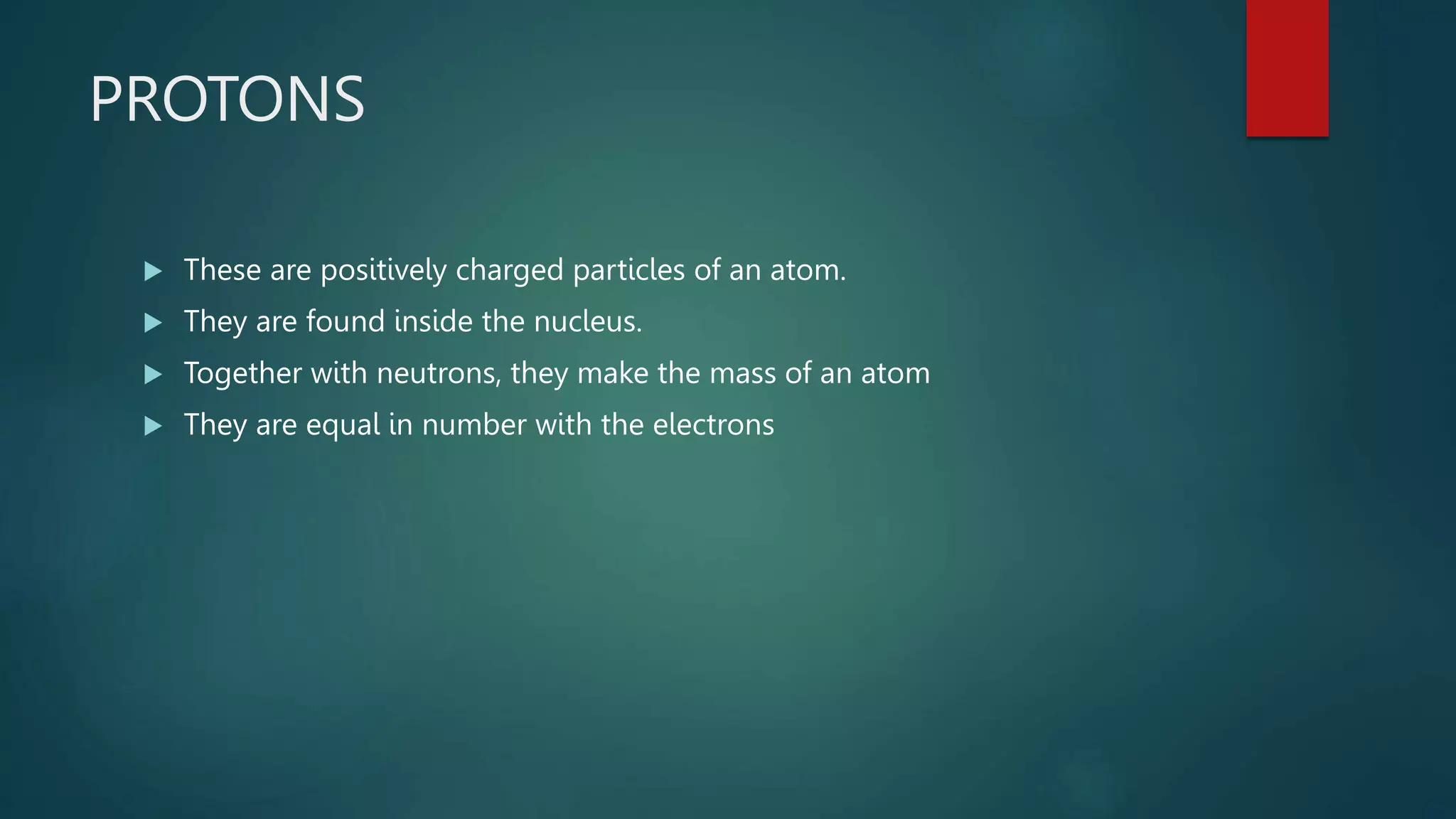 Atomic structure | PPTX