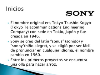 Sony | PPTX