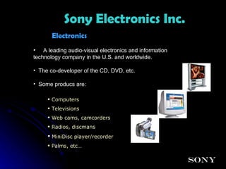 Sony | PPT