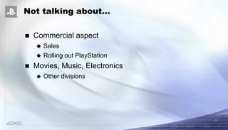 Sony Presentation | PPT