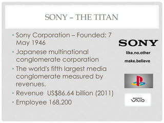 The future for Sony | PPT