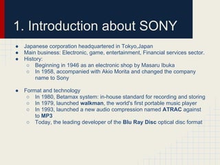 Sony | PPT