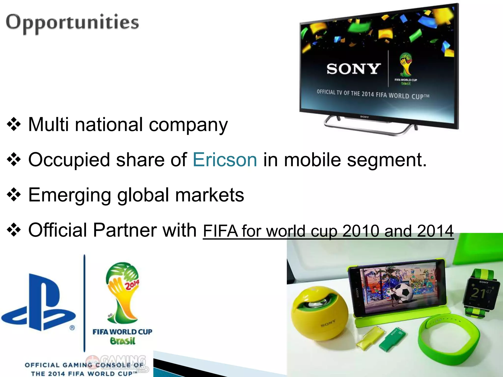 Sony SWOT Analysis | PPT