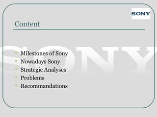 Sony | PPT