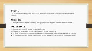 Strategic Analysis of Sony | PPTX