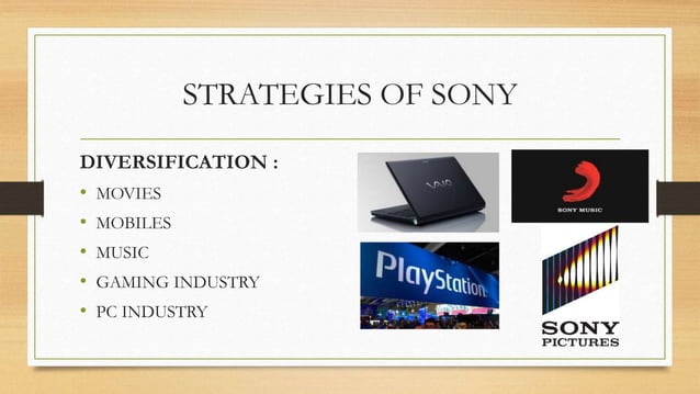 Strategic Analysis of Sony | PPTX | Home Entertainment Systems | Consumer Electronics