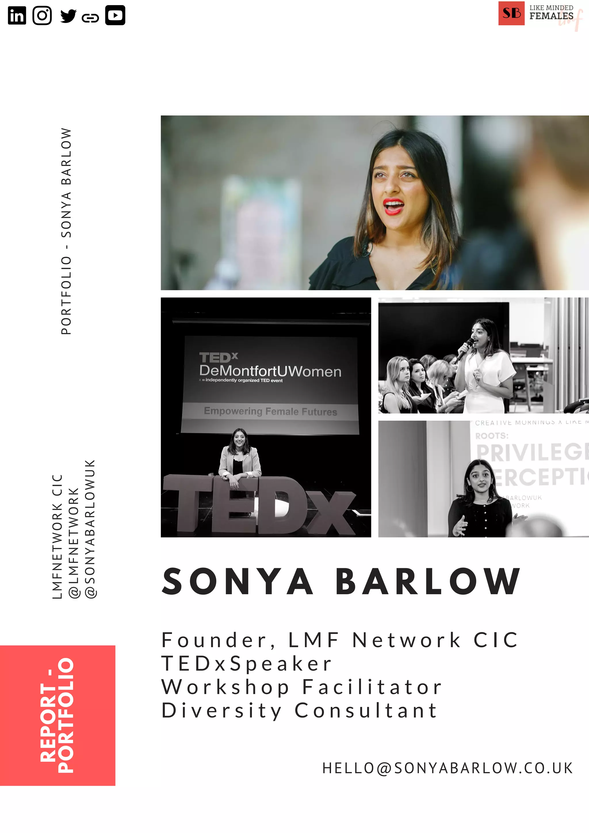 Sonya Barlow - Public Speaker & Workshop Facilitator | PDF