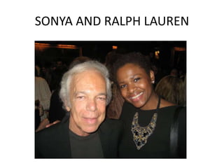 SONYA HOLLEY- FASHION INDUSTRY PROFESSIONAL | PPT