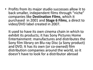 Sony and vertical integration | PPTX