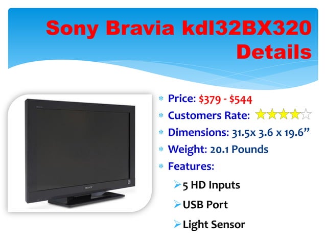 Sony bravia kdl32 bx320 | PDF | Computer Peripherals | Computing